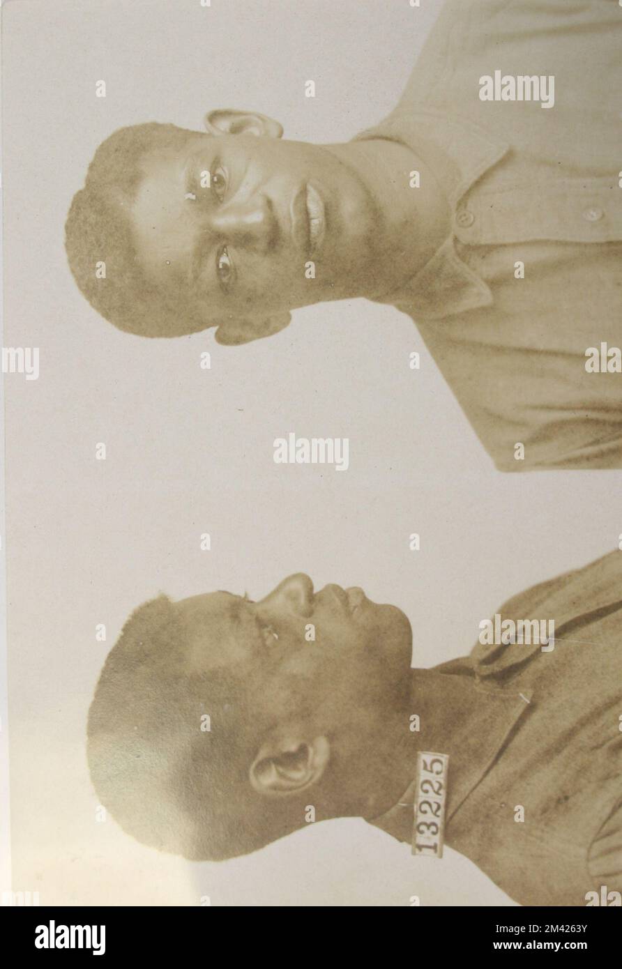 Photograph of Henry L. Chenault. This item is the prison photograph ...