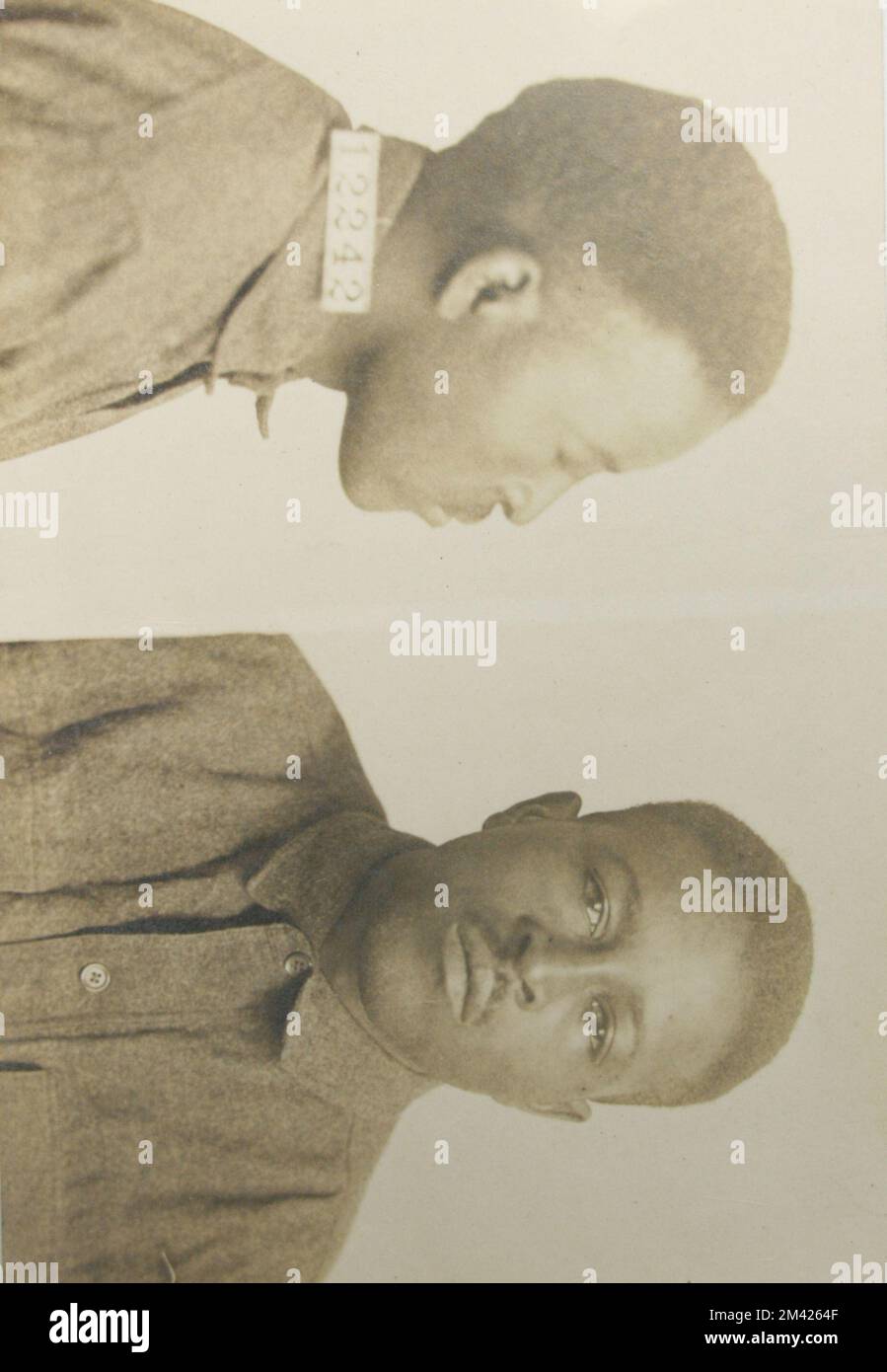 Photograph of John Adams. This item is the prison photograph, also ...