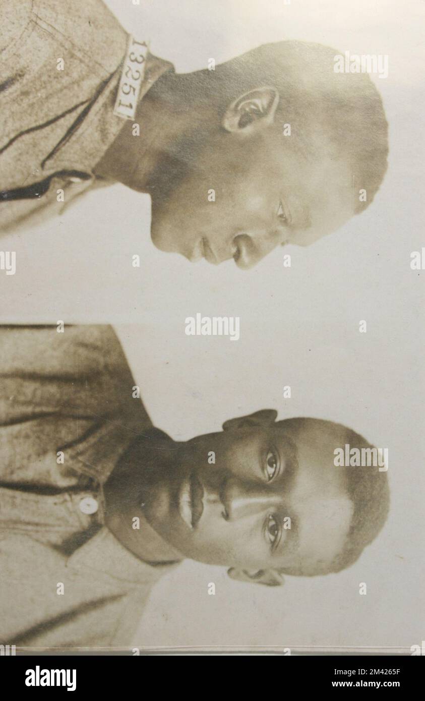 Photograph of James E. Woodruff. This item is the prison photograph ...