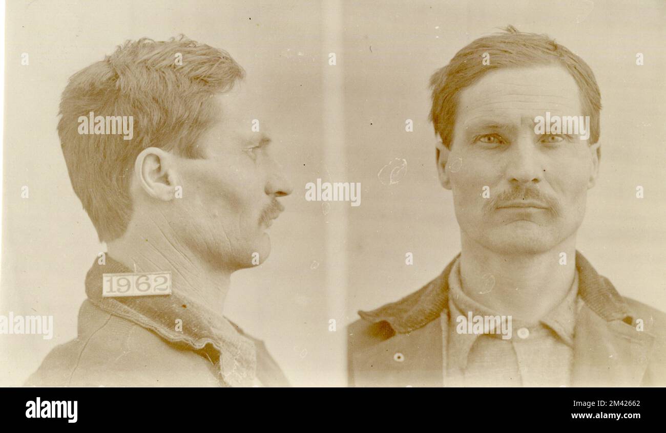 Photograph of George Denman. Bureau of Prisons, Inmate case files Stock ...