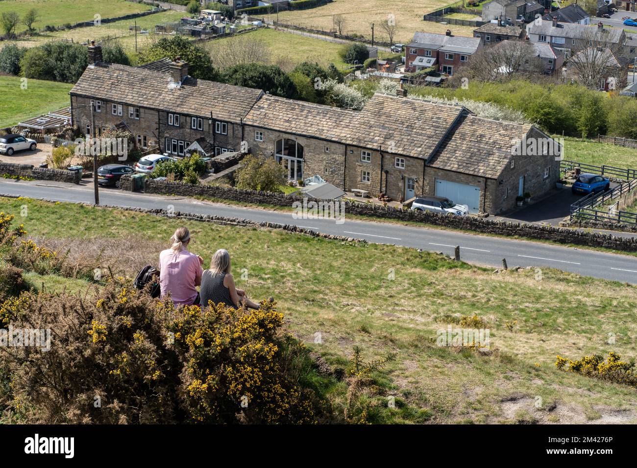 view from castle hill Stock Photo - Alamy