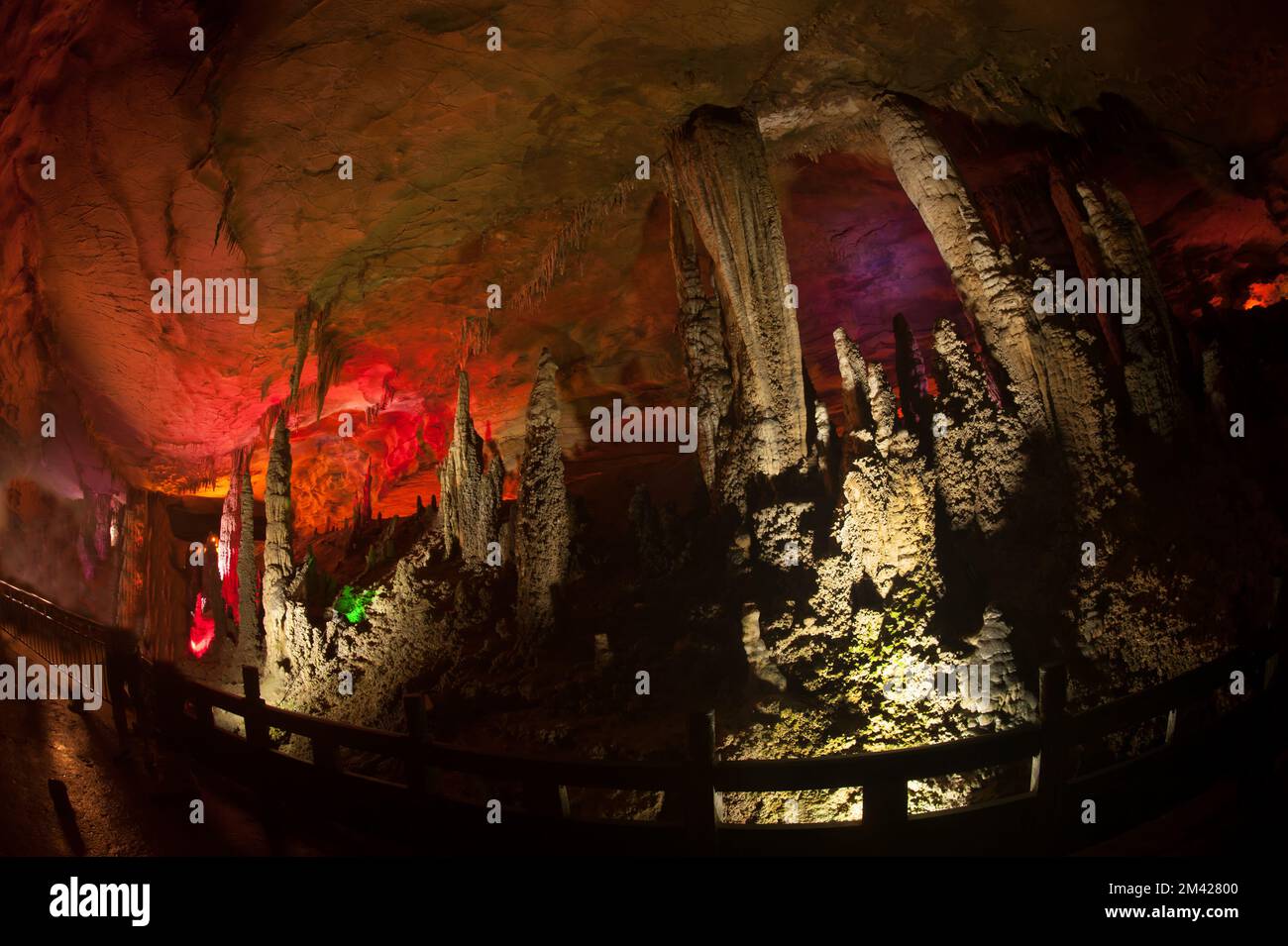 Huanglong Cave ( "yellow dragon cave") is a karst cave located near the ...