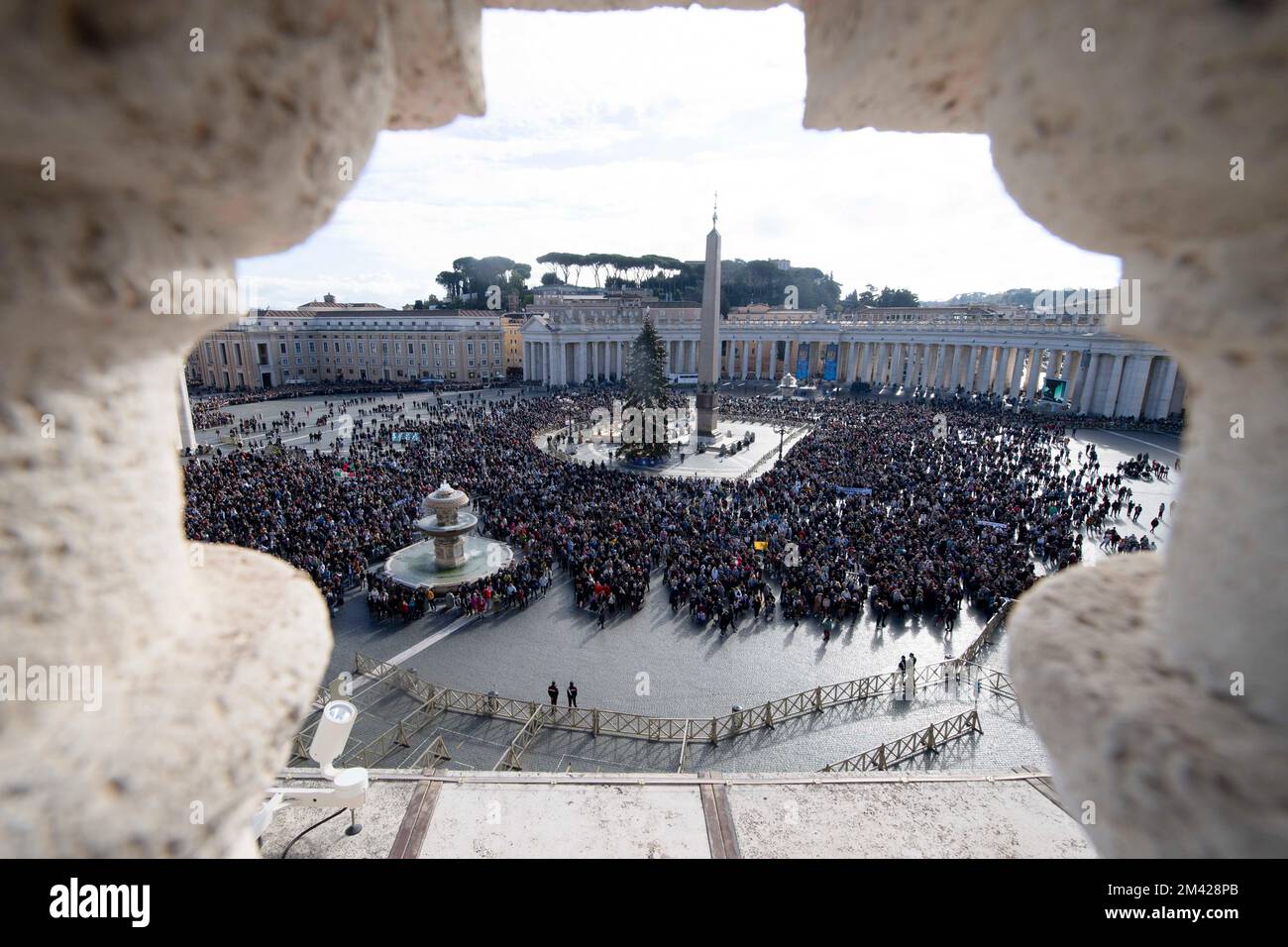 Vatican, Vatican. 18th Dec, 2022. Italy, Rome, Vatican, 2022/12/18 ...