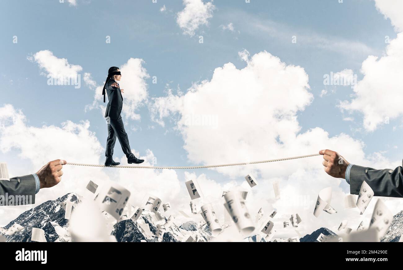 Hidden risks,dangers and business support concepts Stock Photo - Alamy