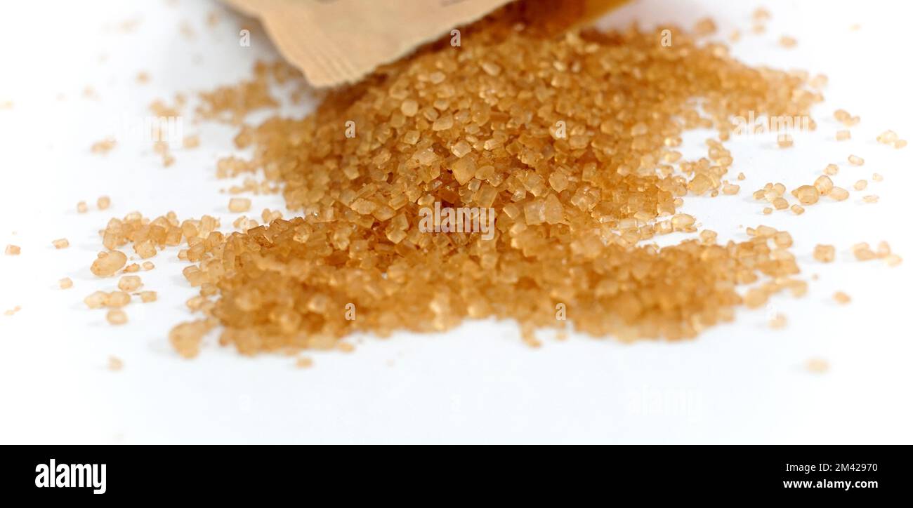 White sugar pouring heap on hi-res stock photography and images - Alamy