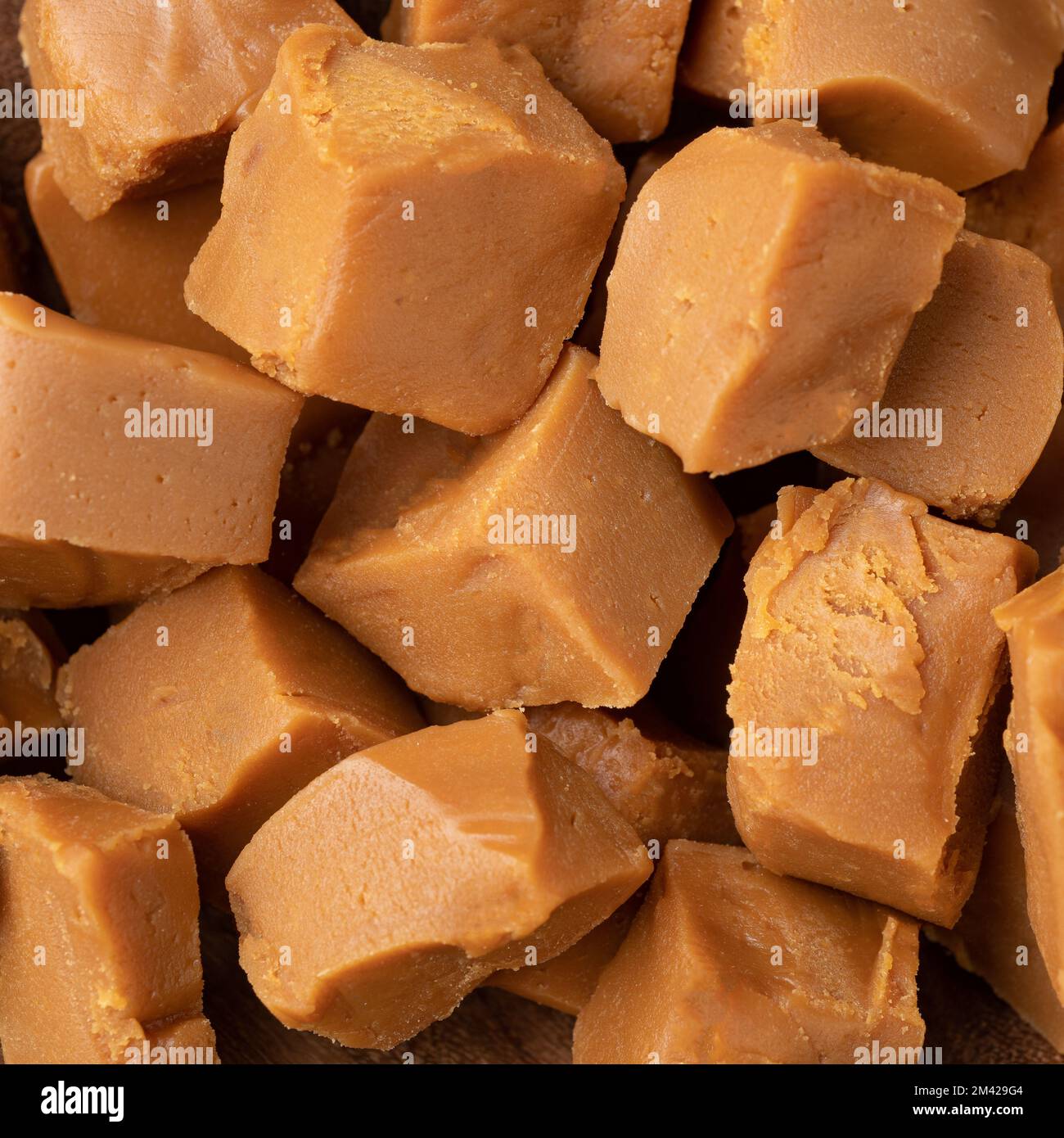 Closeup of doce de leite or dulce de leche, traditional south american ...