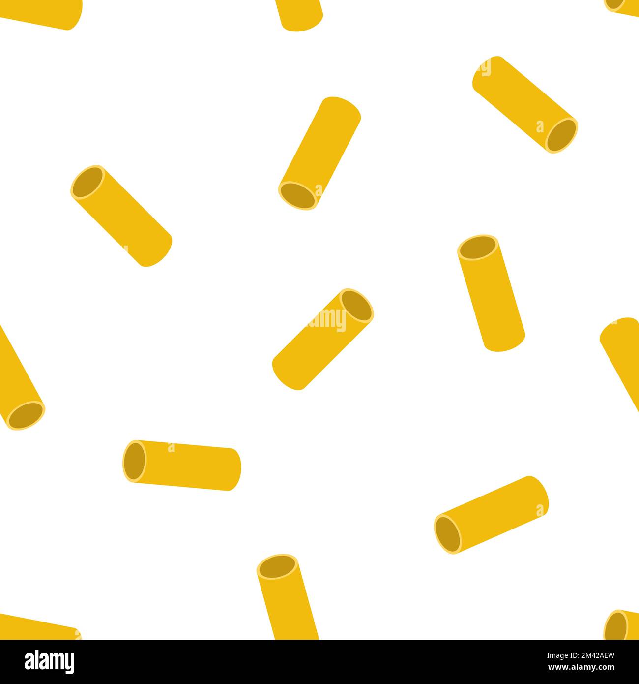 Pasta seamless pattern. Macaroni geometric background Stock Vector ...