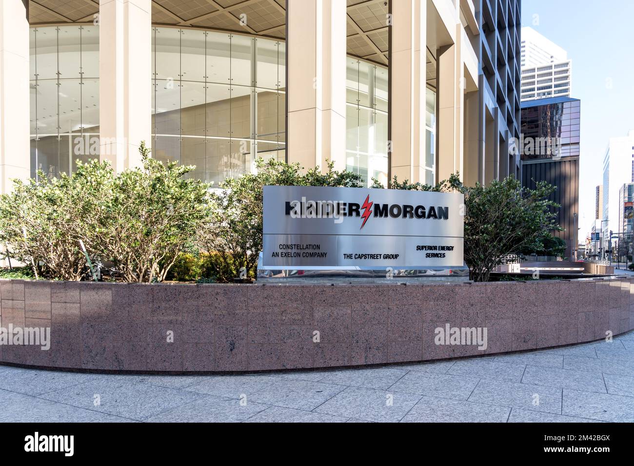 Kinder morgan logo hi-res stock photography and images - Alamy
