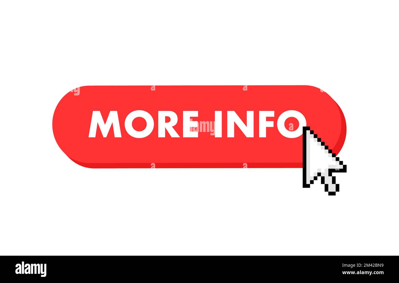 White more info sign Stock Vector Images - Alamy