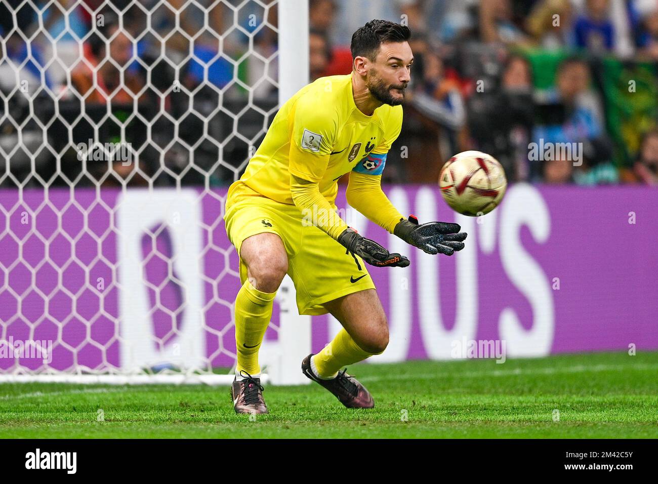 LUSAIL CITY, QATAR - DECEMBER 18: Hugo Lloris of France during the ...