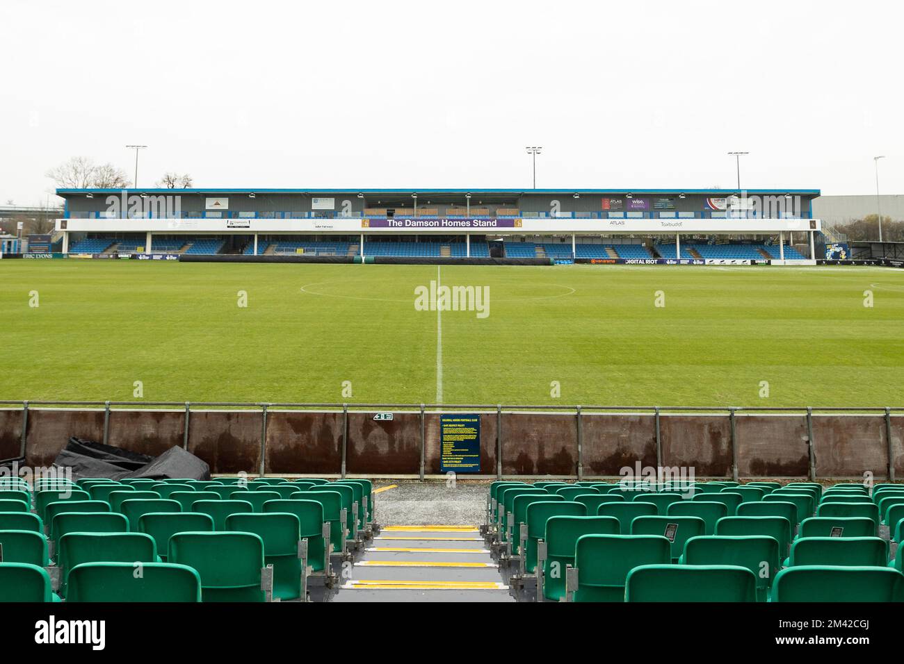 A general view of The ARMCO Arena where Wasps may play in the ...