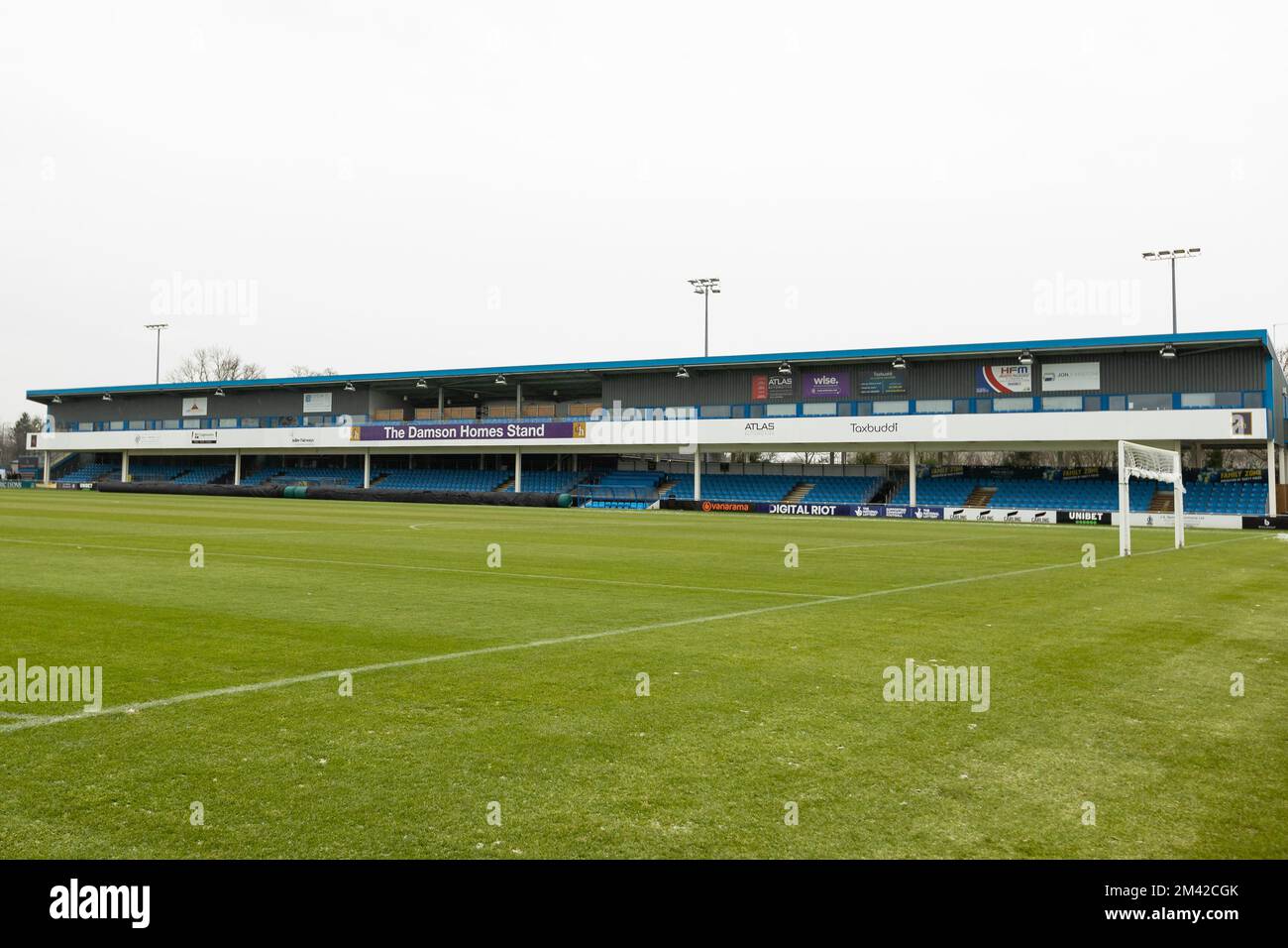 A general view of The ARMCO Arena where Wasps may play in the ...