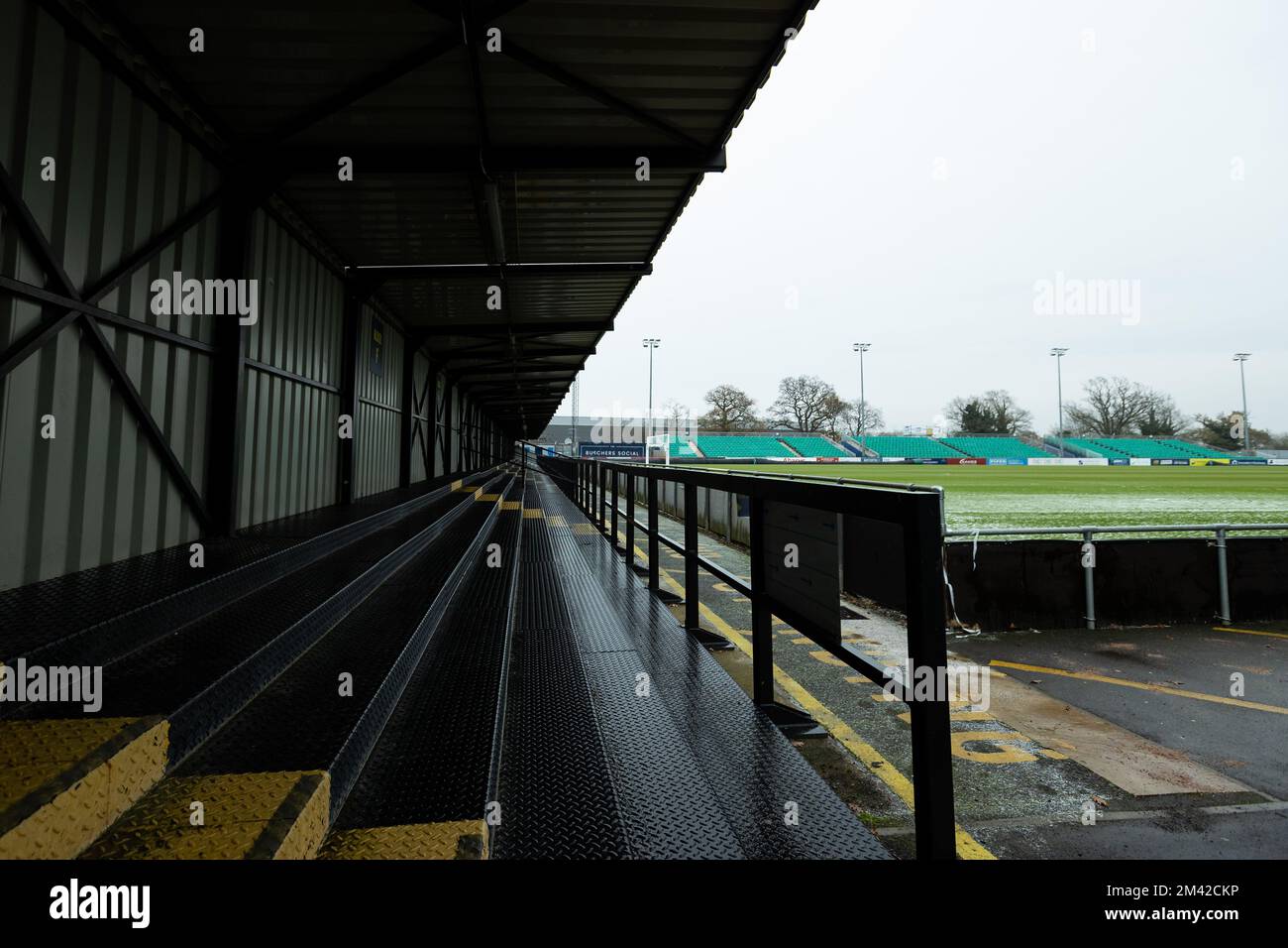 A general view of The ARMCO Arena where Wasps may play in the ...