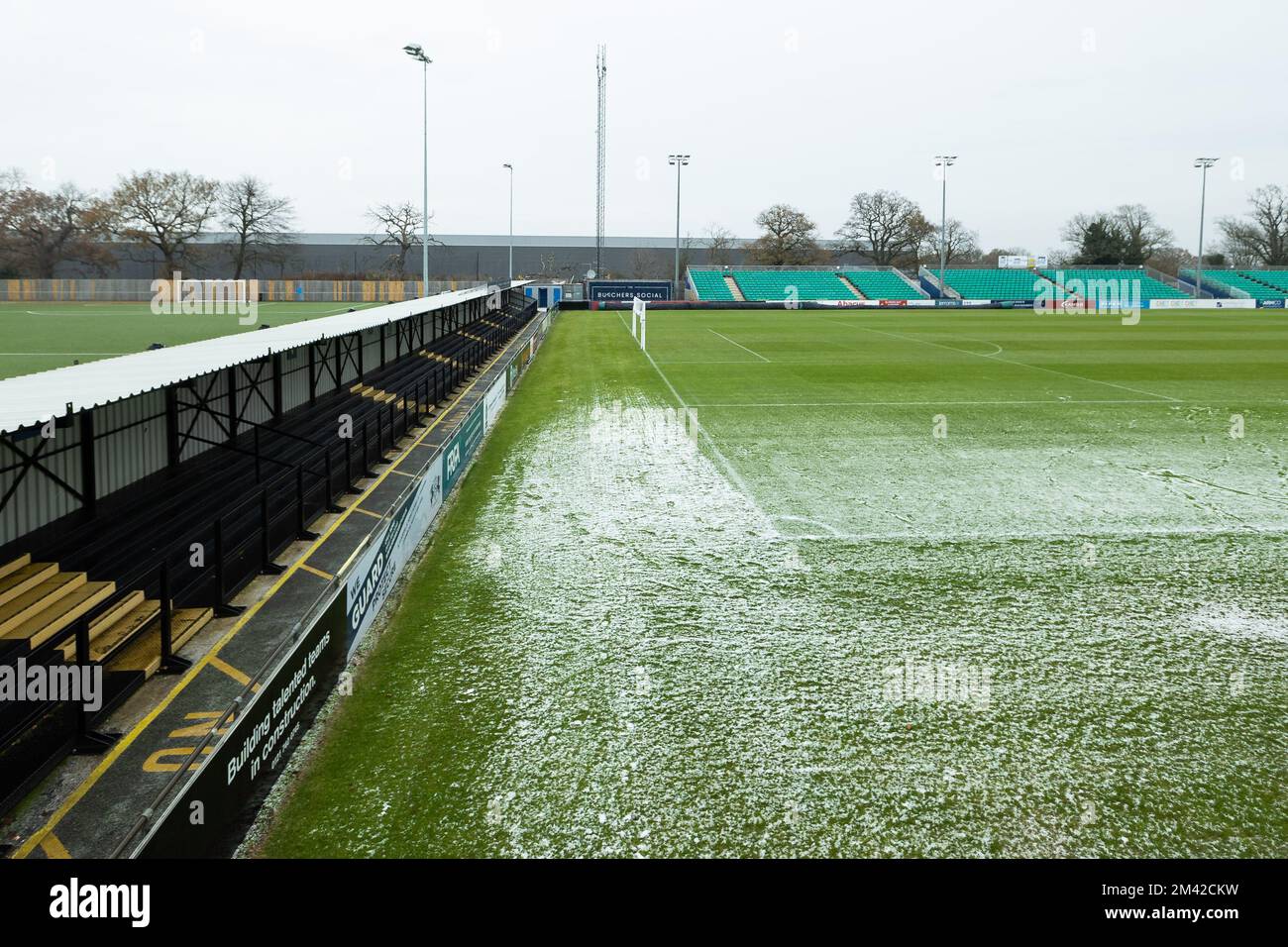 A general view of The ARMCO Arena where Wasps may play in the ...