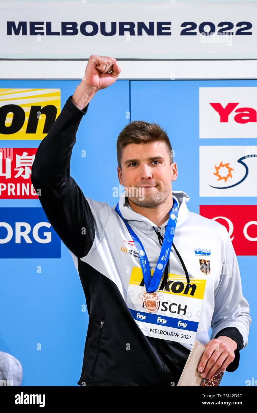 Melbourne, Australia. 18th Dec, 2022. Marius Kusch of Germany stands ...