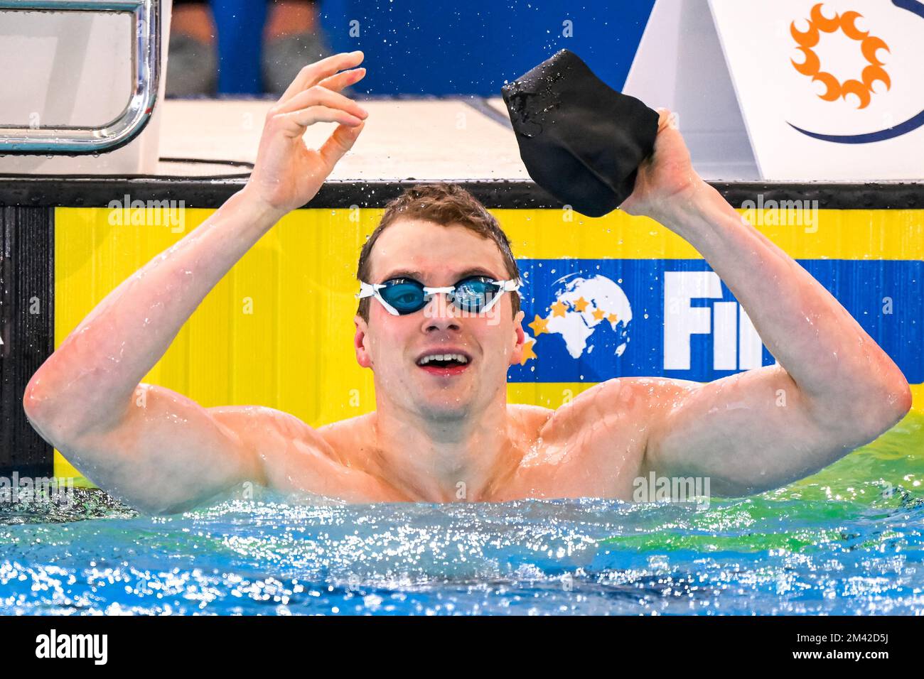 Melbourne, Australia. 18th Dec, 2022. Nic Fink United of States of ...