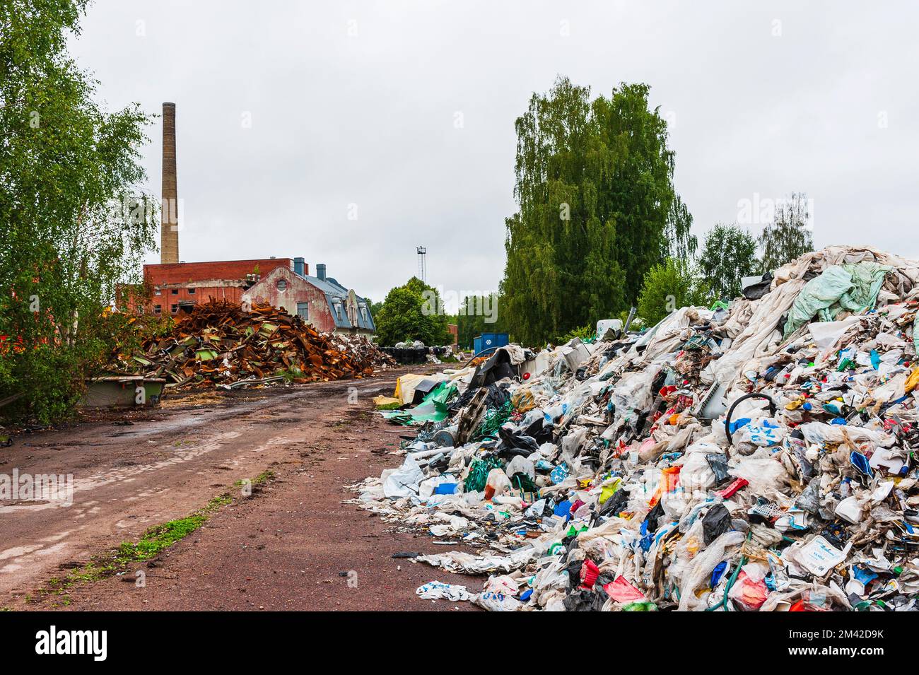 Plastic packaging reuse and recycling Stock Photo - Alamy