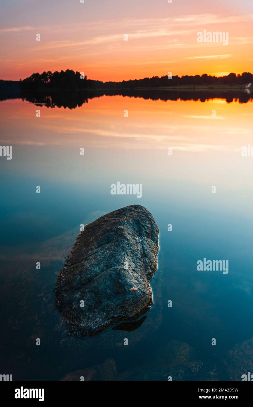 Summer sunset landscape hi-res stock photography and images - Alamy