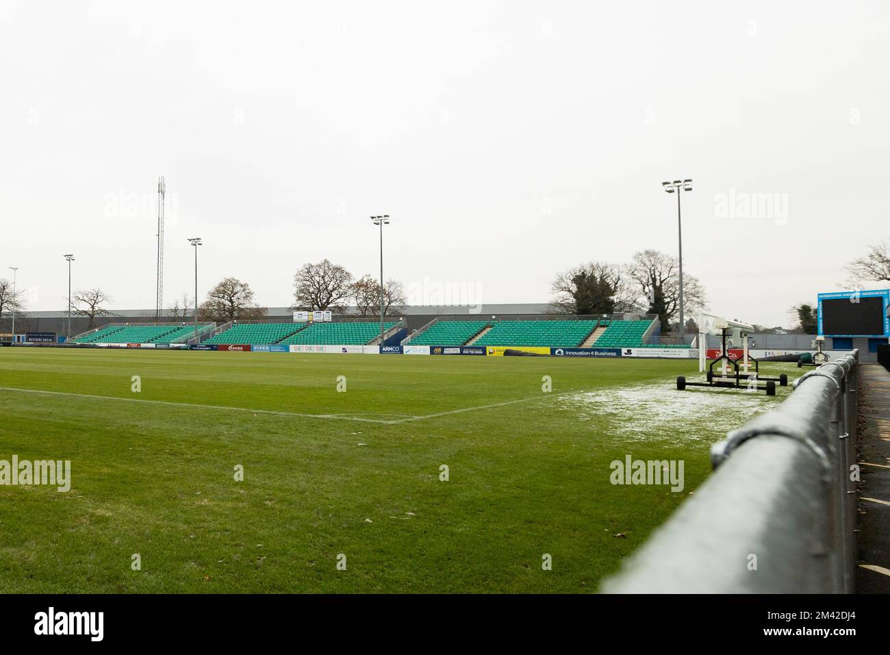 A general view of The ARMCO Arena where Wasps may play in the ...