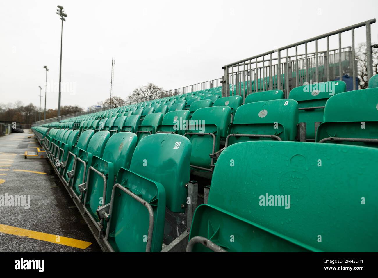 A general view of The ARMCO Arena where Wasps may play in the ...