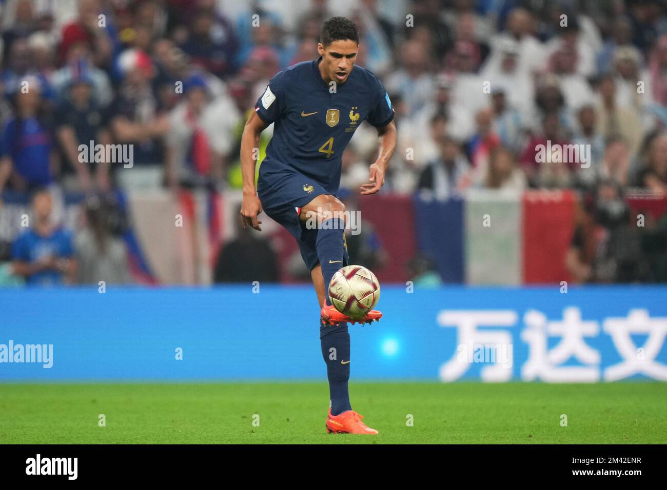 Rapahel Varane of France during the FIFA World Cup Qatar 2022 match ...