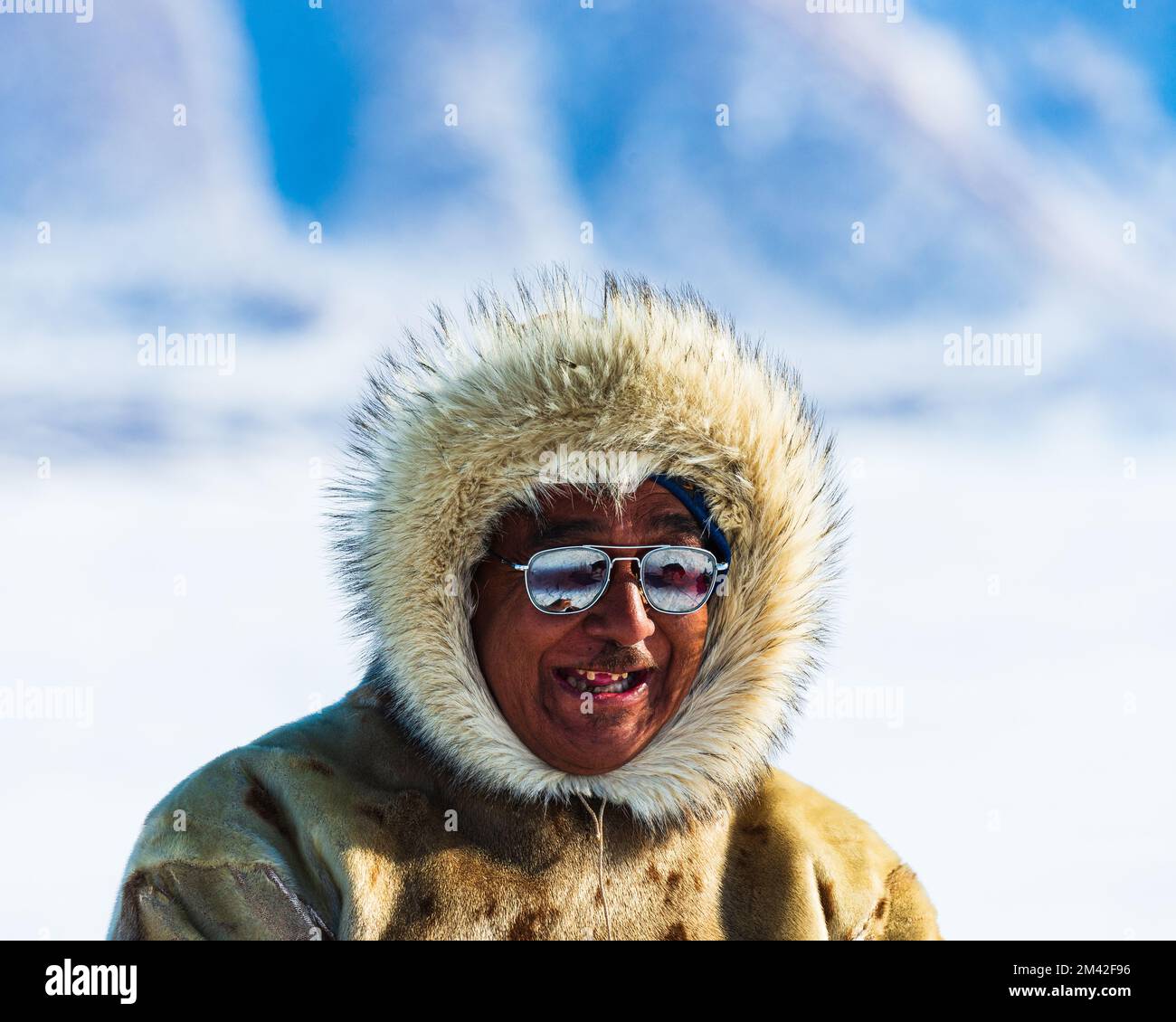 Portrait of musher Stock Photo - Alamy