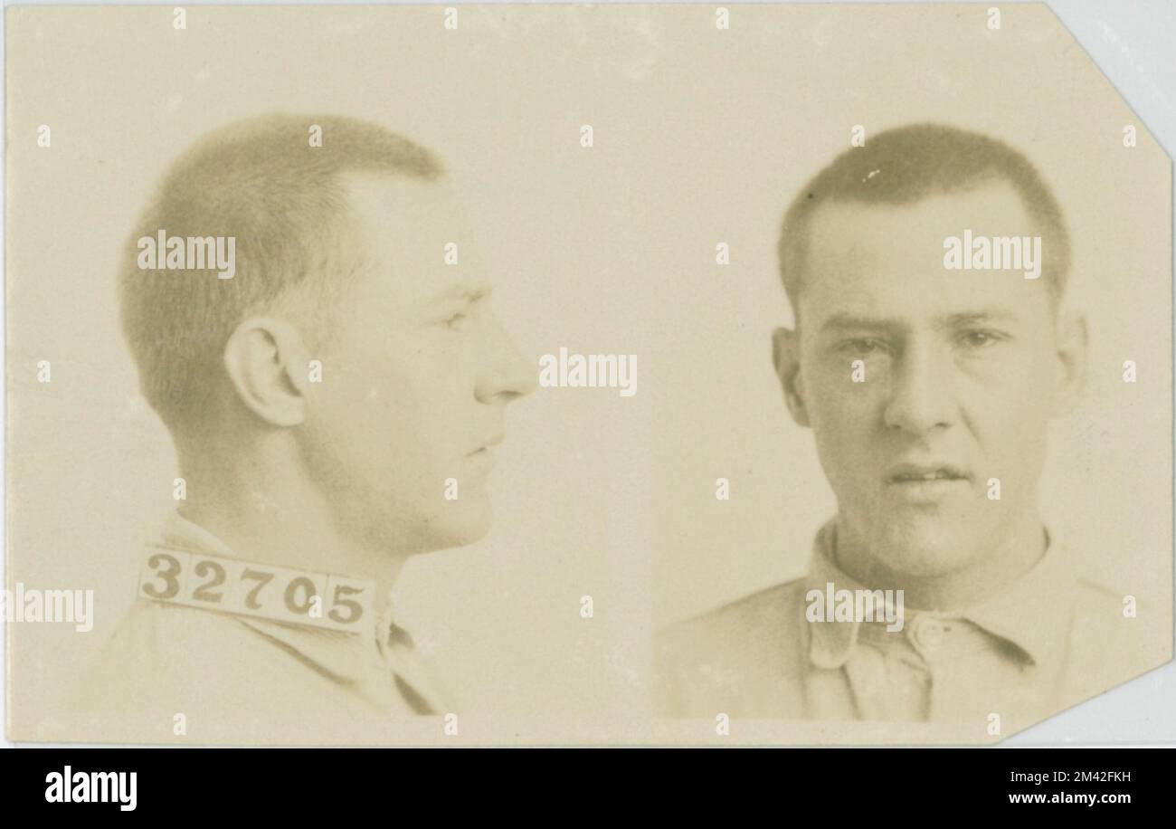 Photographs of Wesley Burrows. Bureau of Prisons, Inmate case files ...