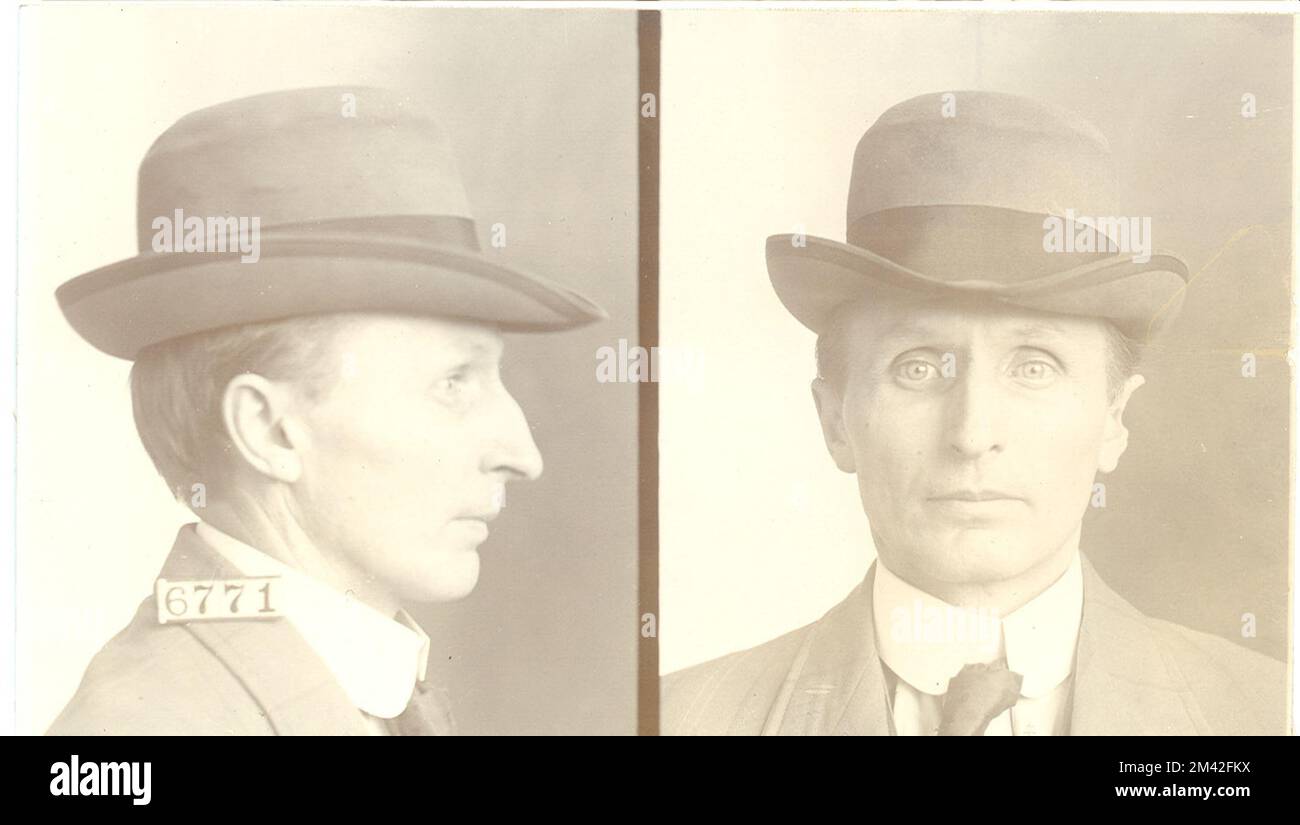 Fred Torgenson, Inmate Number 6771, at Leavenworth Federal Penitentiary ...