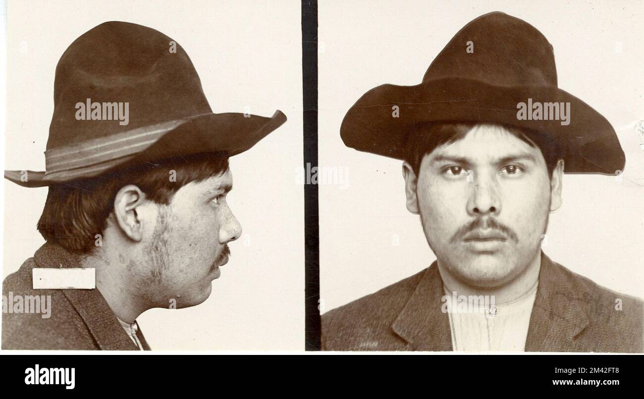 Photograph of Joe Blackfox. Bureau of Prisons, Inmate case files Stock ...