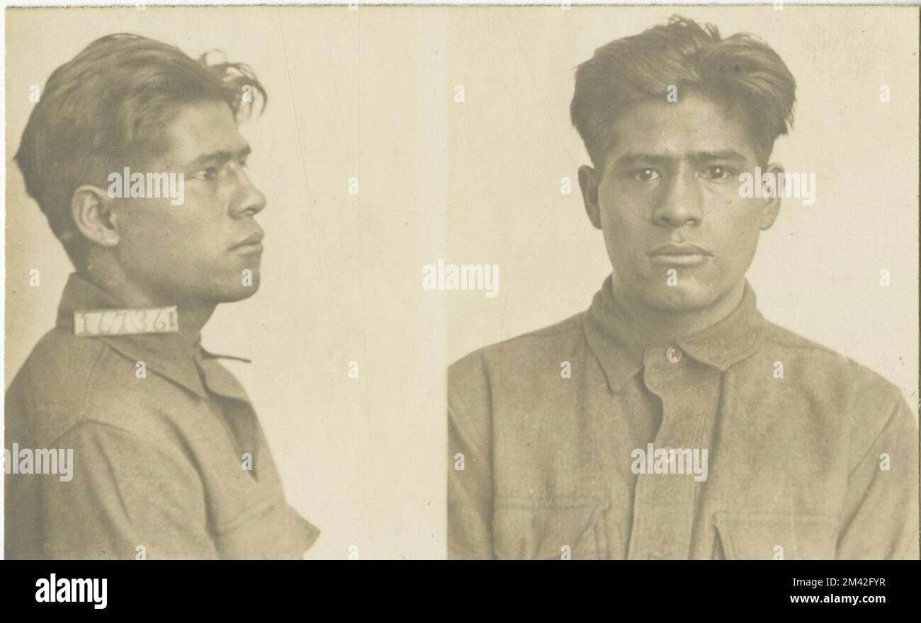 Photograph of Jose Martinez. Bureau of Prisons, Inmate case files Stock ...