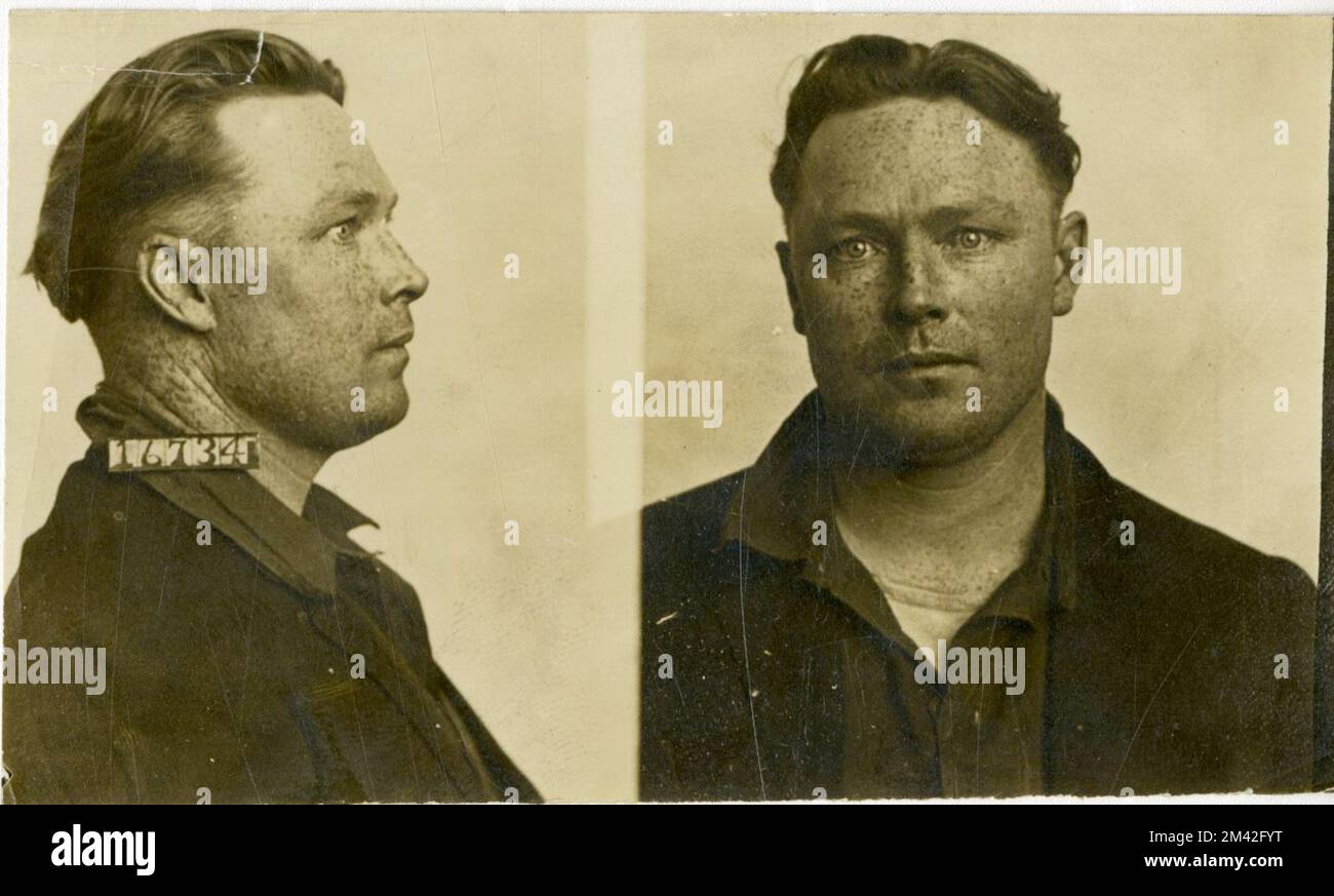 Photograph of Archie Davidson. Bureau of Prisons, Inmate case files ...