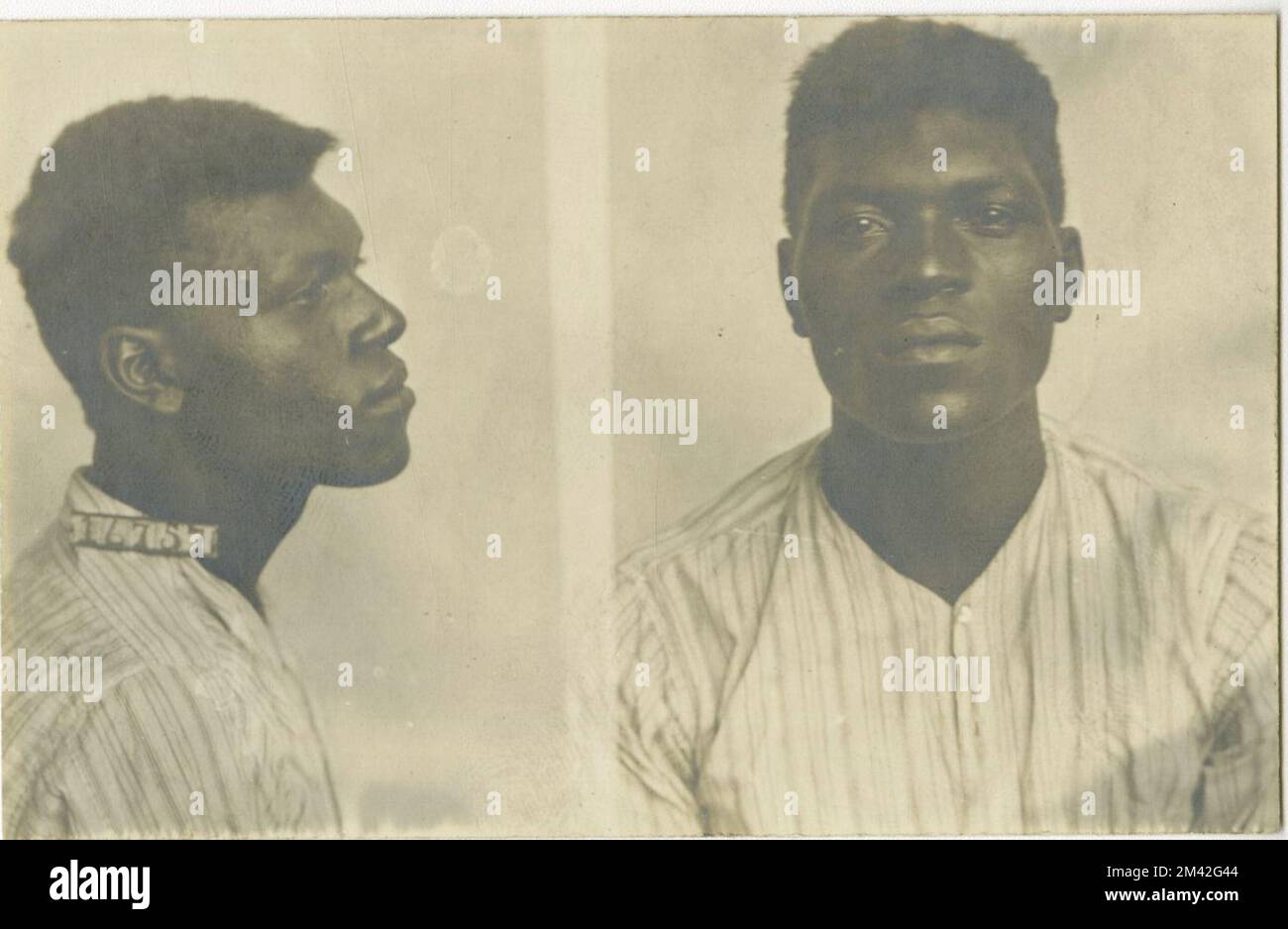 Photograph of Dewey Johnson. Bureau of Prisons, Inmate case files Stock ...