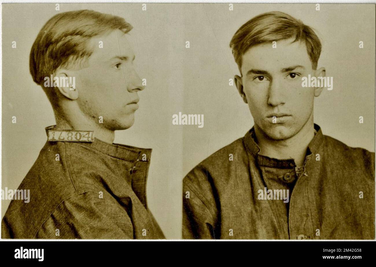 Photograph of Joseph F. Lawler. Bureau of Prisons, Inmate case files ...
