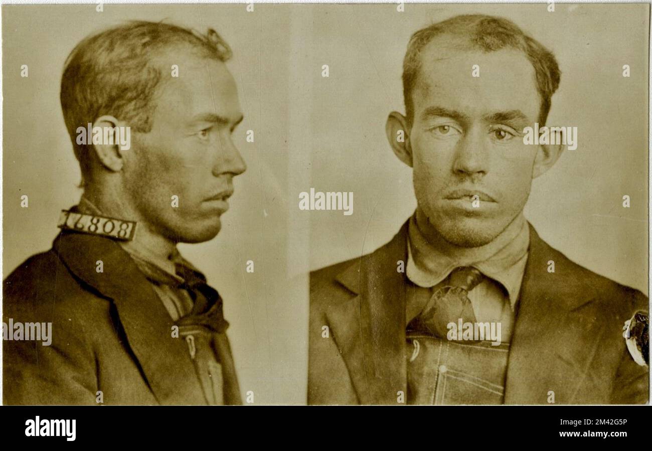 Photograph of Victor Klingensmith. Bureau of Prisons, Inmate case files ...