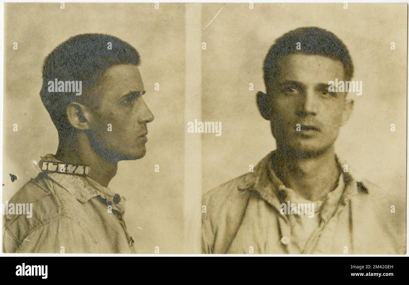 Photograph of Joseph C. Rader (aka Joseph C. Rado). Bureau of Prisons ...