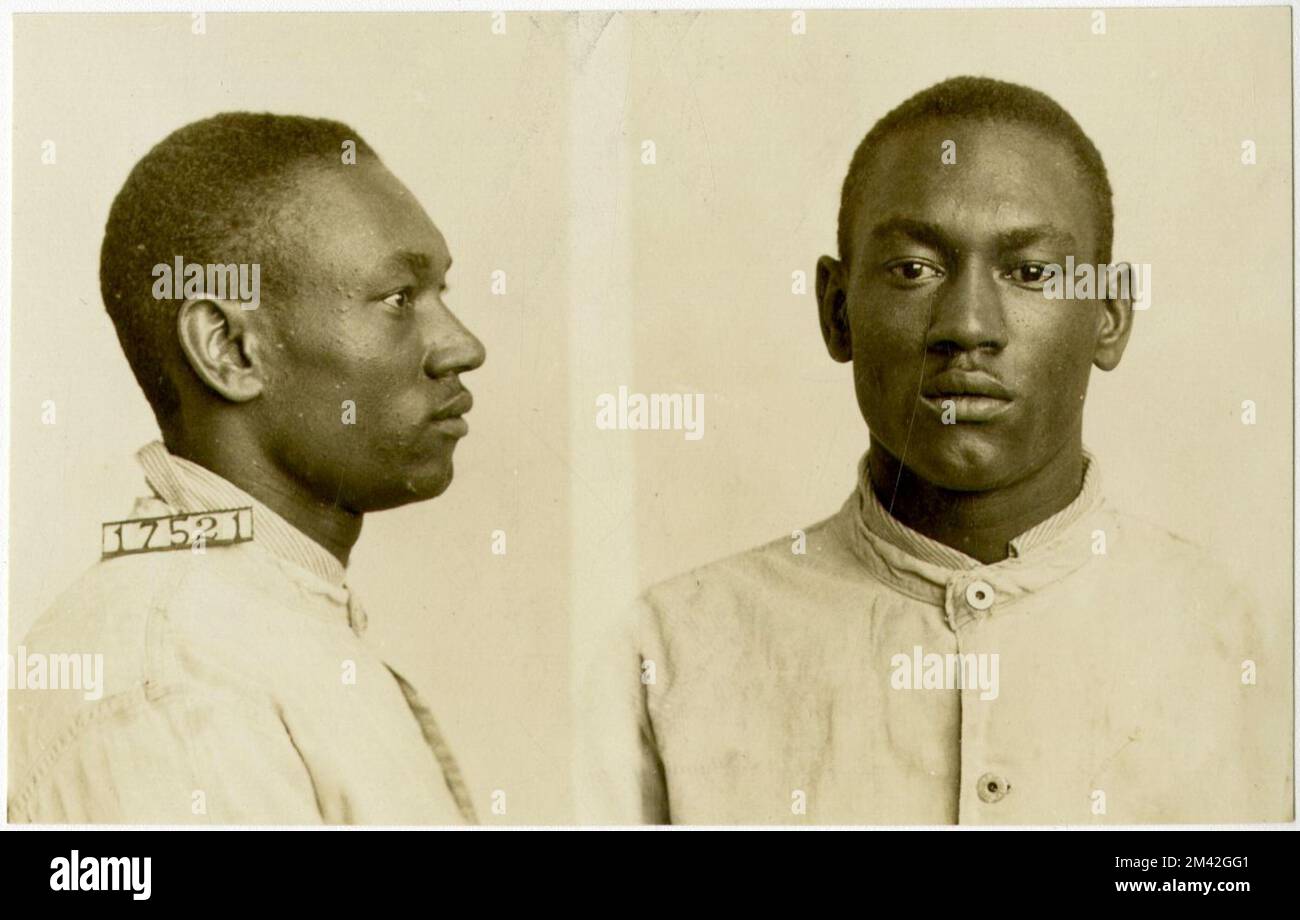 Photograph of William Harris. Bureau of Prisons, Inmate case files ...