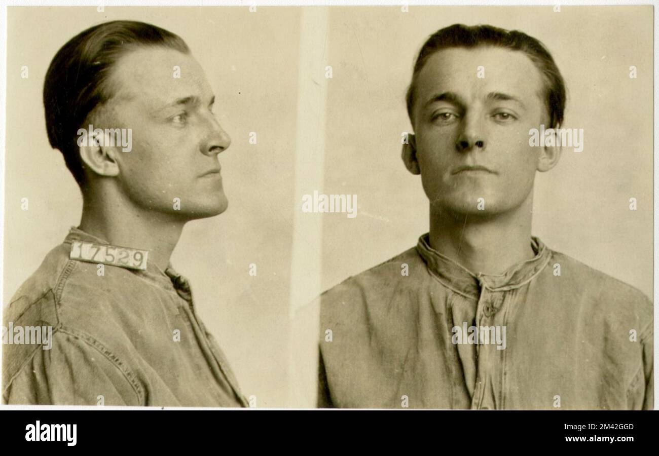 Photograph of Robert Leroy (aka Lawrence Smith). Bureau of Prisons ...