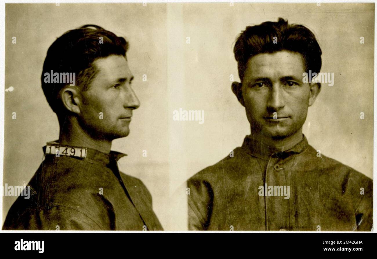 Photograph of Charles Elmer Knowles. Bureau of Prisons, Inmate case ...