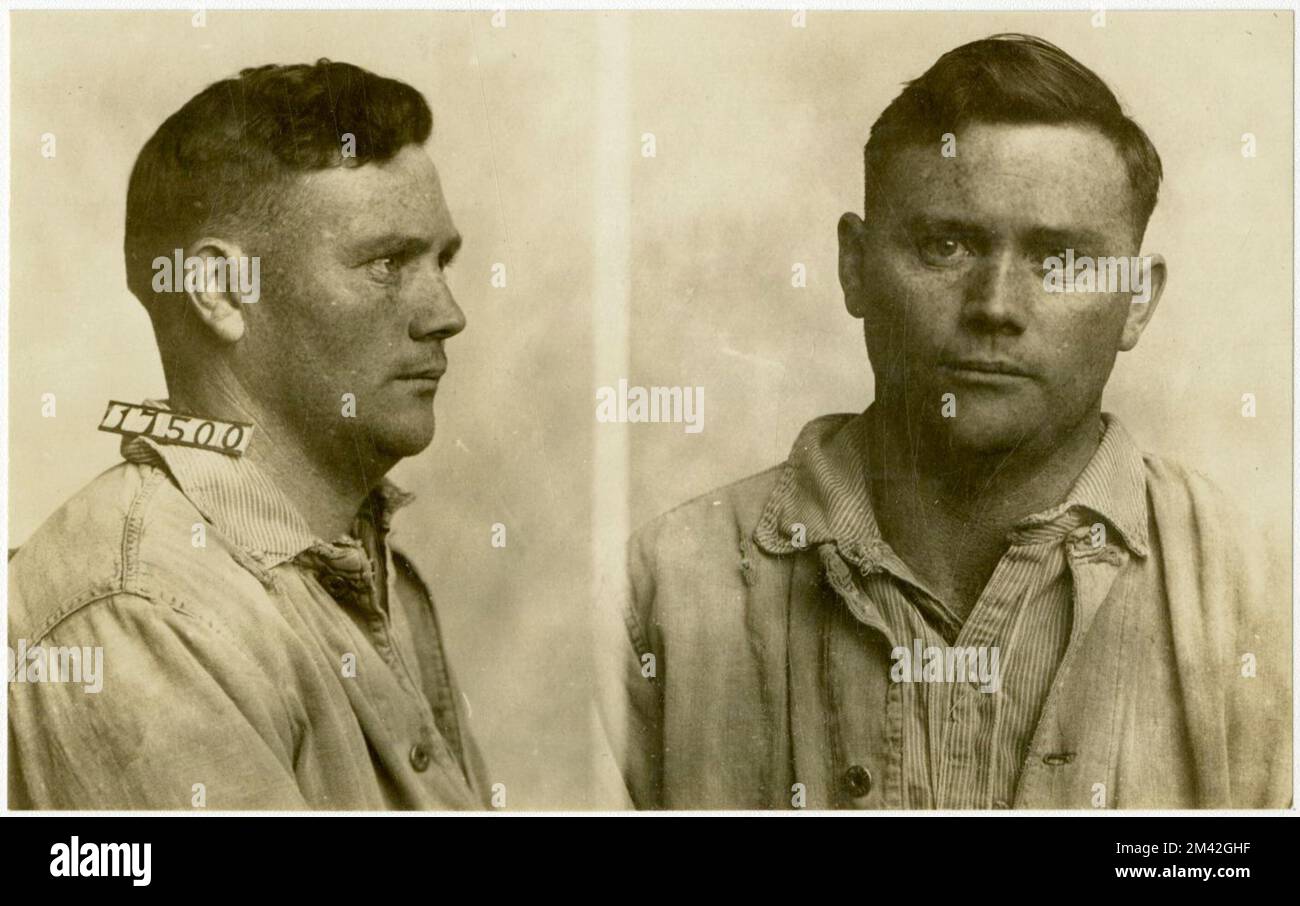Photograph of Ray Walker. Bureau of Prisons, Inmate case files Stock ...
