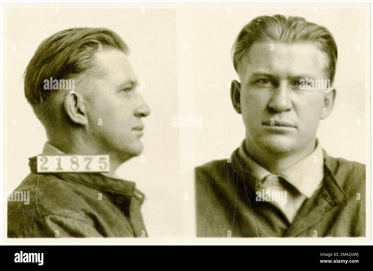 Photograph of Dan R. Lane. Bureau of Prisons, Inmate case files Stock ...