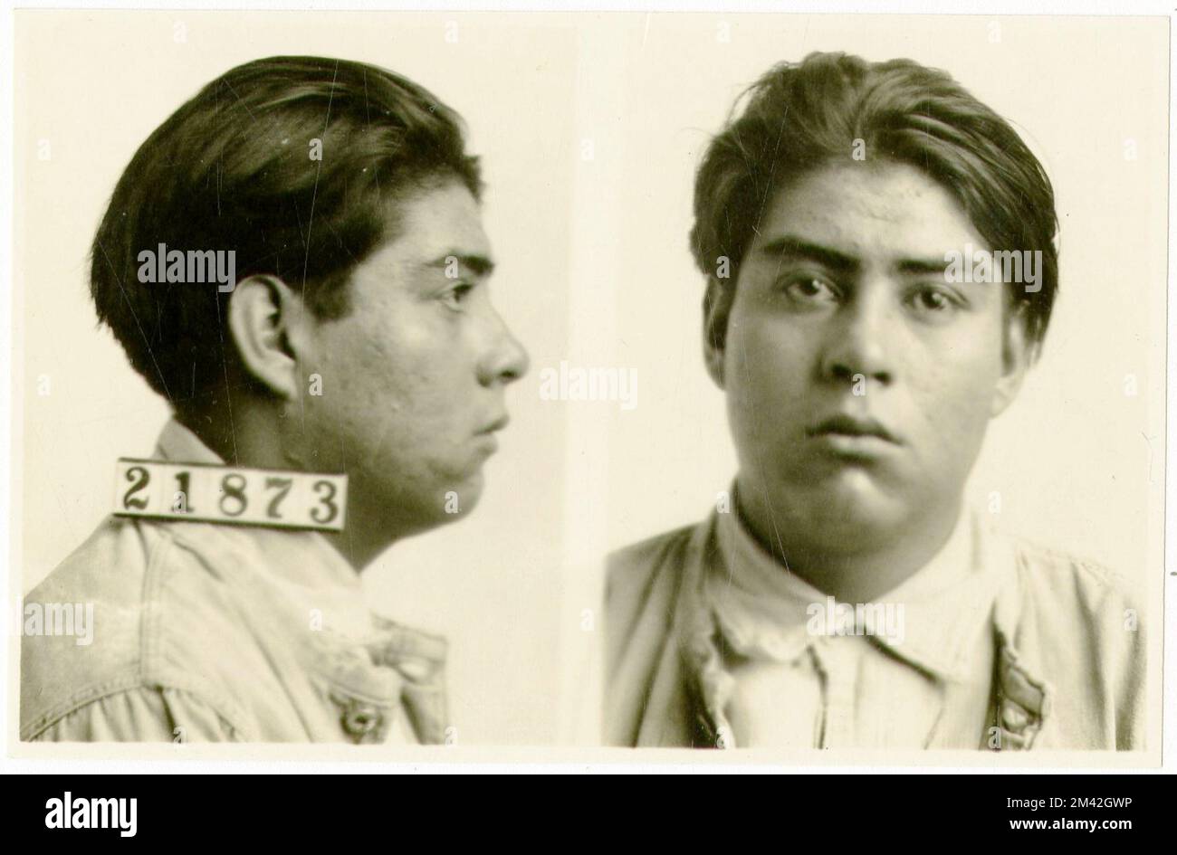 Photograph of Jose Garcia. Bureau of Prisons, Inmate case files Stock ...