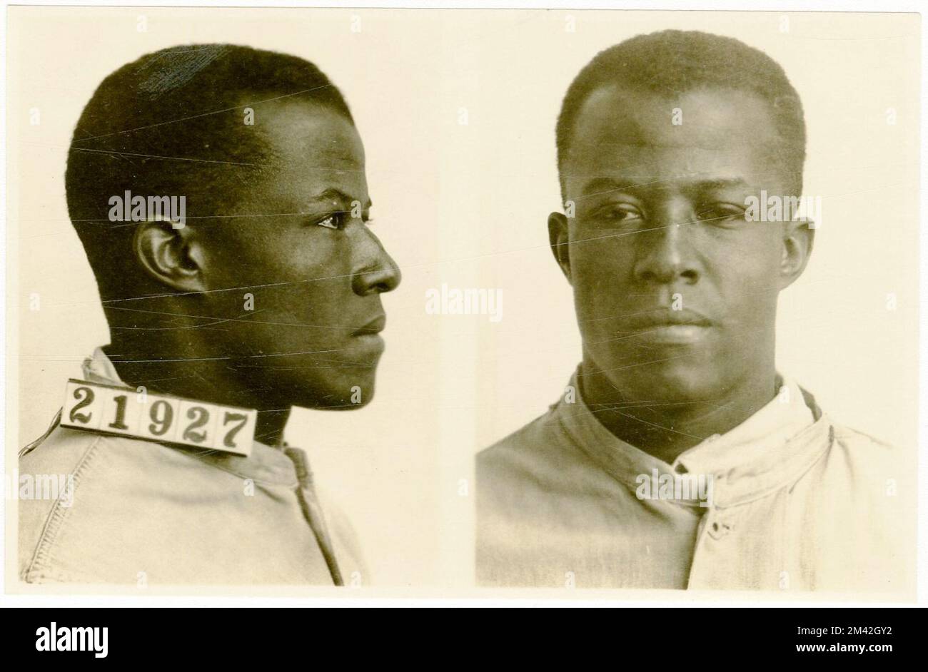 Photograph of Charles Evans. Bureau of Prisons, Inmate case files Stock ...