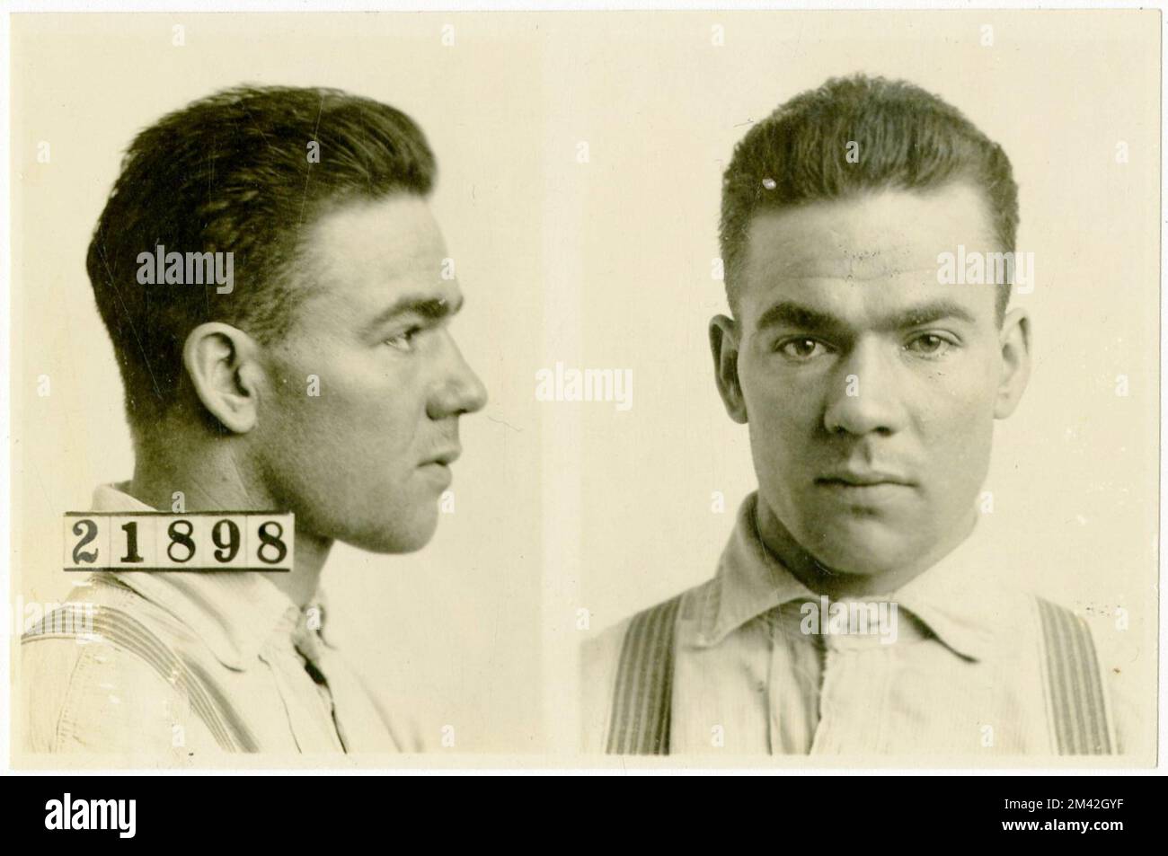 Photograph of James Parker. Bureau of Prisons, Inmate case files Stock ...
