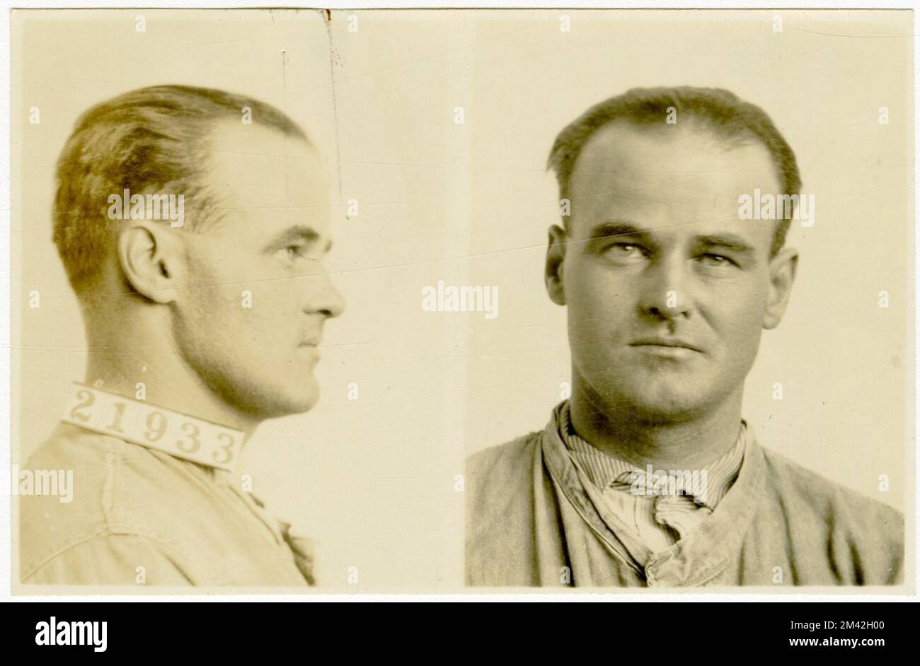 Photograph of James C. Harris. Bureau of Prisons, Inmate case files ...