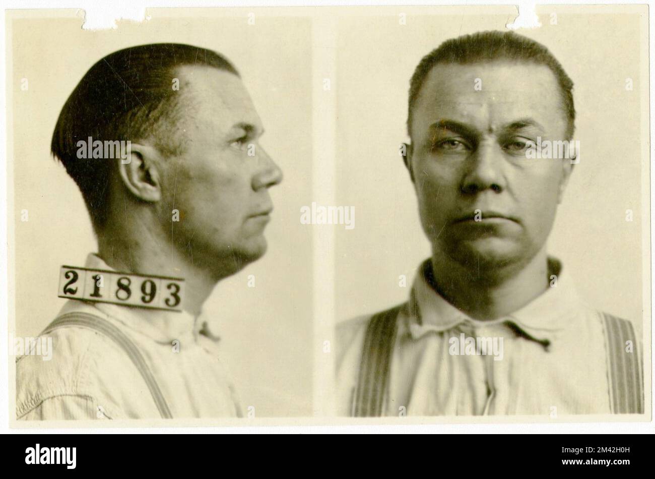 Photograph of Harrison H. Tyler. Bureau of Prisons, Inmate case files ...