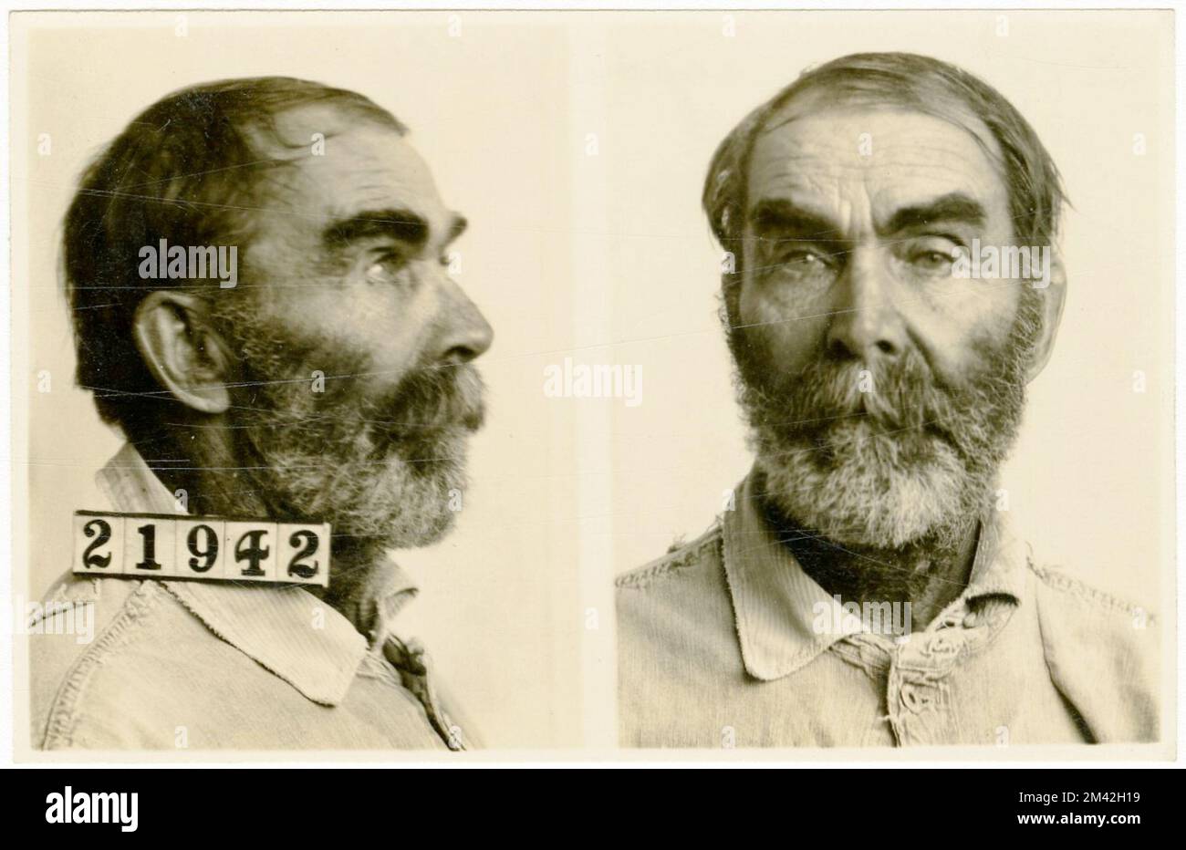 Photograph of Joseph Jolly (aka Joseph Jolie). Bureau of Prisons ...