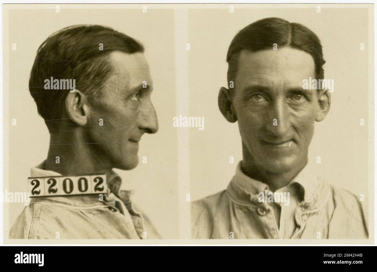 Photograph of Jesse E. Bishop. Bureau of Prisons, Inmate case files ...