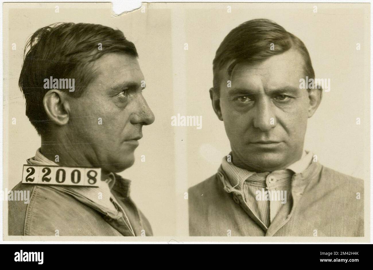 Photograph of Henry Bummer (aka Henry Sylvester). Bureau of Prisons ...