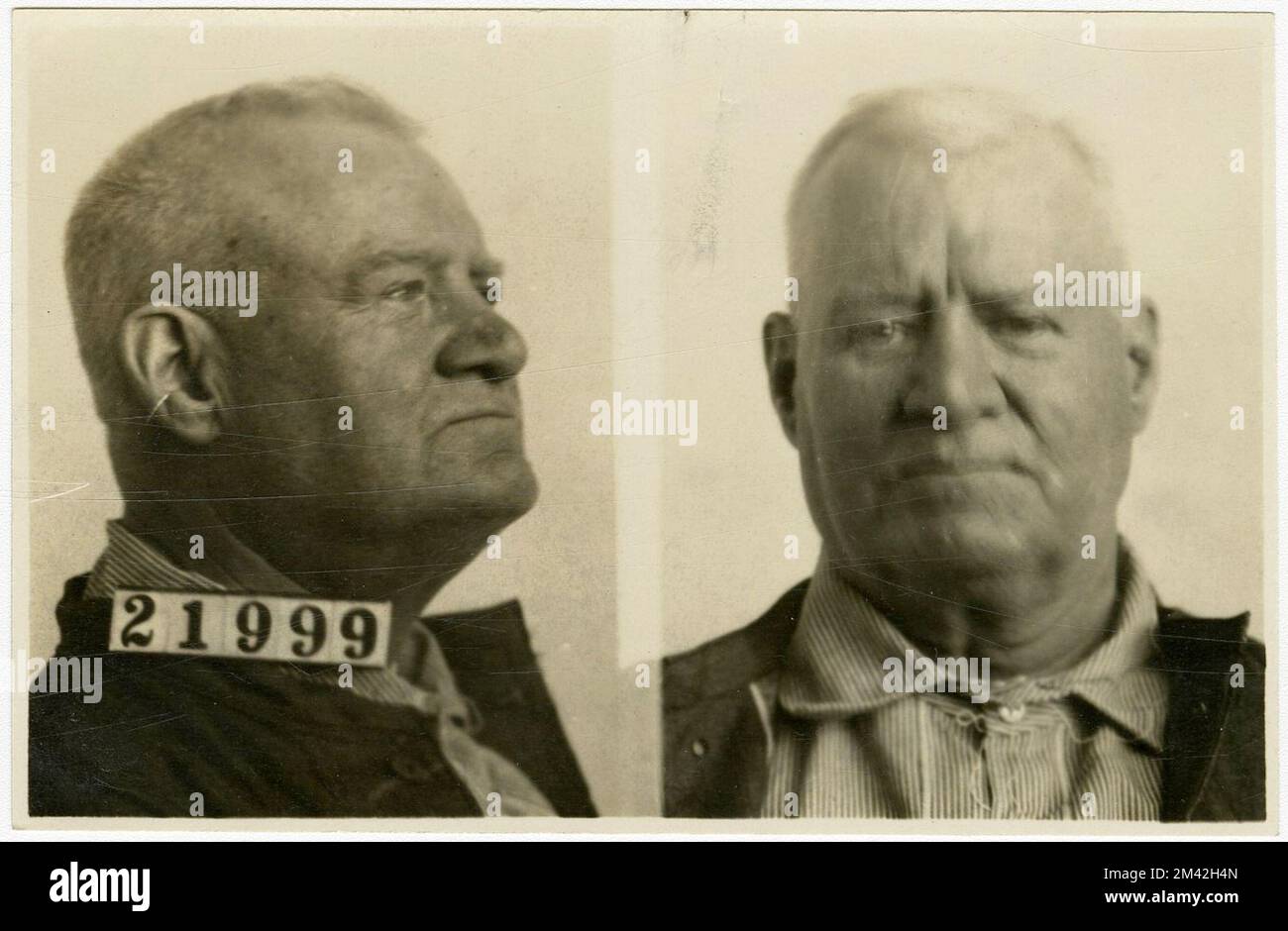 Photograph of Henry Larkin. Bureau of Prisons, Inmate case files Stock ...
