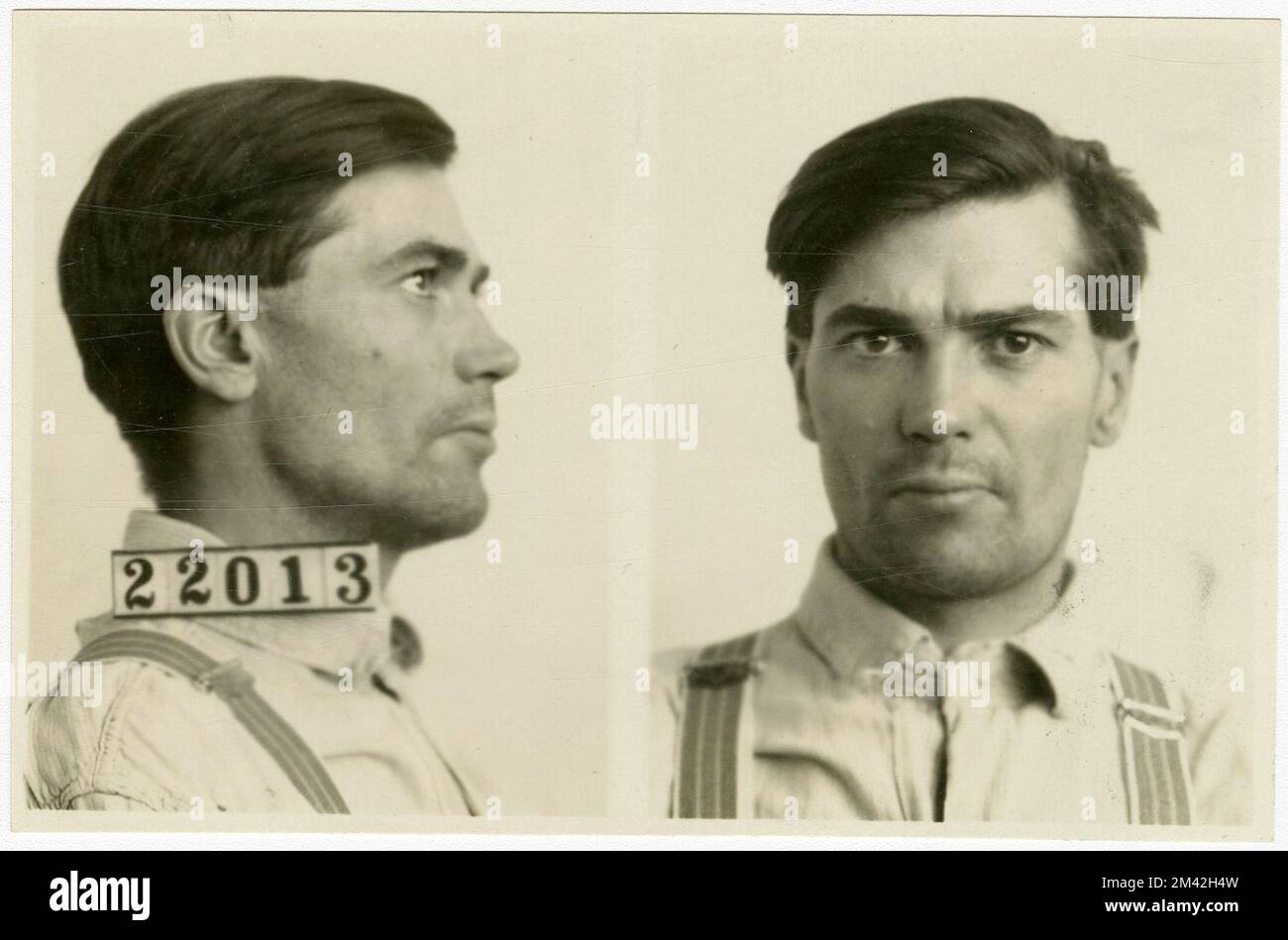 Photograph of George Wilson (aka Scotty Ross). Bureau of Prisons ...